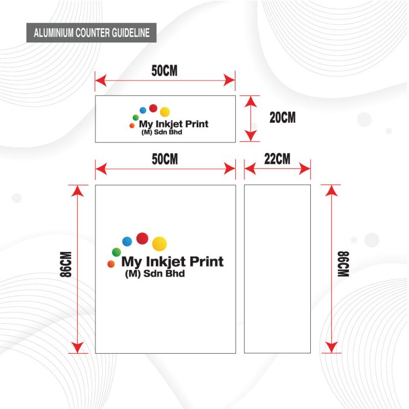 ALUMINIUM COUNTER – My Inkjet